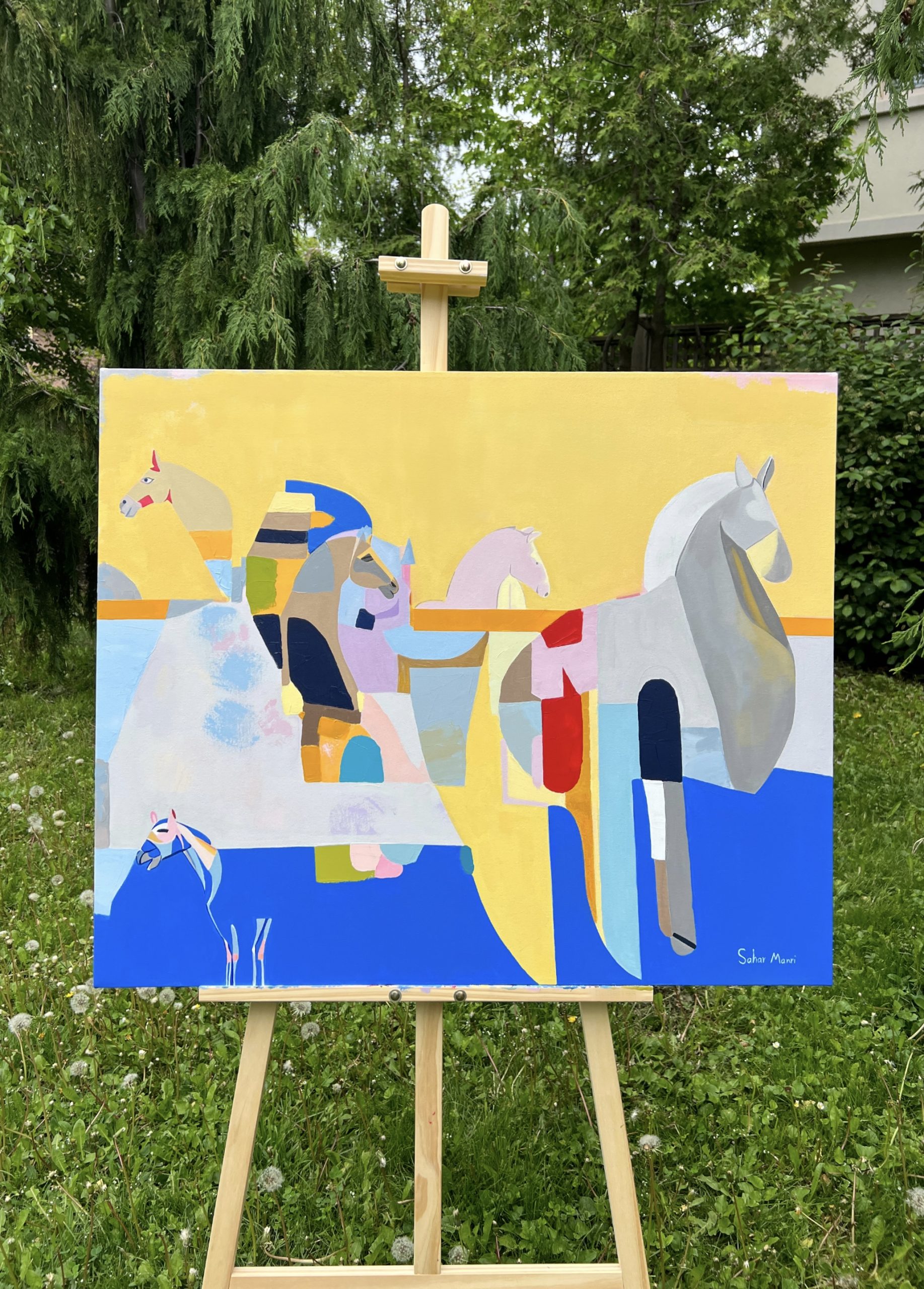 Free Horses – Sahar Manri Art